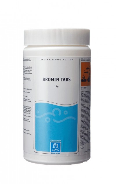 Bromin Tabs 1 kg | Follo SpaService-Nettbutikk-Spakjemi-Deler & Rekvisita